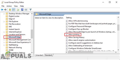 How To Disable Printing In Microsoft Edge On Windows
