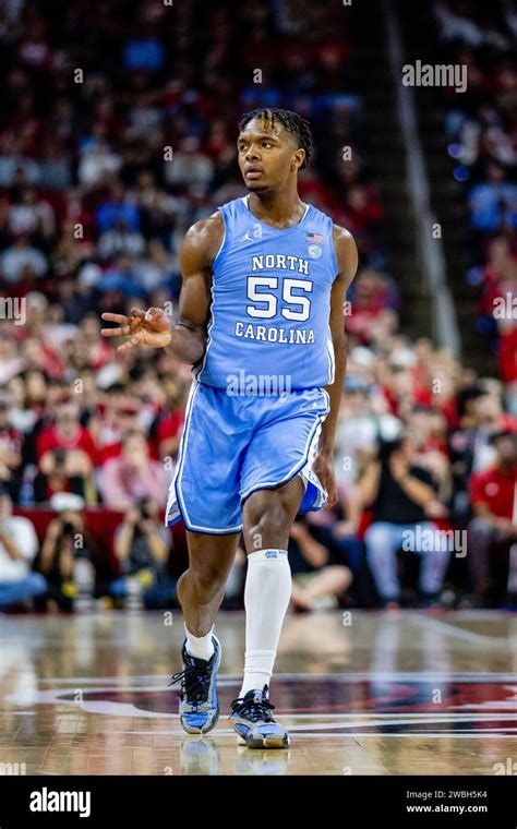 Raleigh Nc Usa 10th Jan 2024 North Carolina Tar Heels Forward