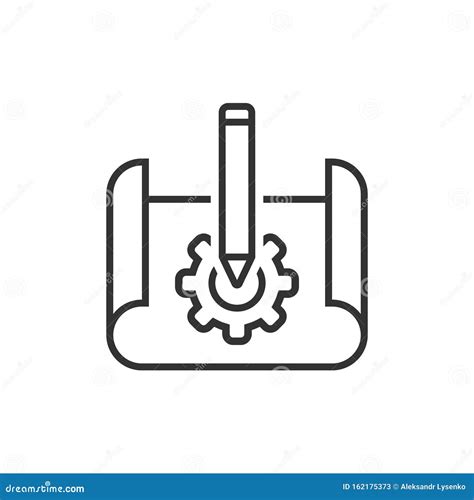 Prototype Icon In Flat Style Startup Vector Illustration On White