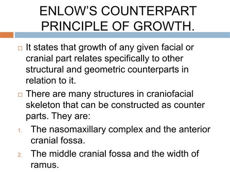 ENLOWS V COUNTERPART PRINCIPLE By Dr Sourabh Dutta Pptx