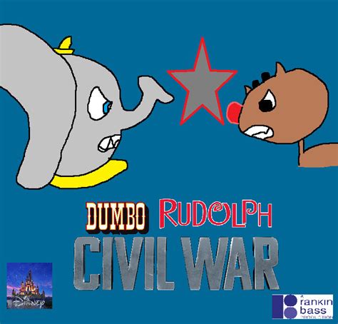 Dumbo Vs Rudolph Civil War By Superdrewbros On Deviantart