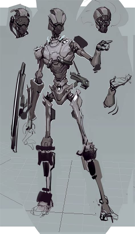 Artstation Sketch Aleksey Scherbakov Fantasy Character Design
