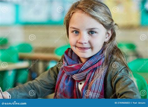I Cant Wait For The Lesson To Begin An Elementary School Girl In The