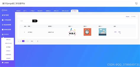 基于pythondjango的校园高校二手物品交易平台系统源码lw部署文档讲解等高校个人闲置物品教育平台代码 Csdn博客