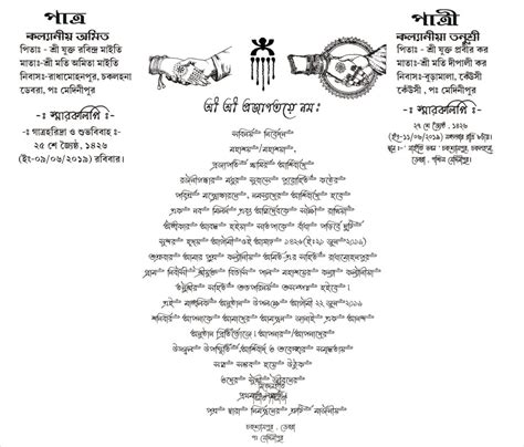 Annaprashan Card Matter In Bengali Picturedensity