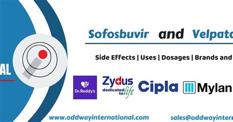 Sofosbuvir And Velpsatvir Side Effects Uses Dosage Brands And