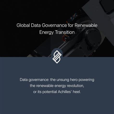 Global Data Governance For Renewable Energy Transition → Scenario