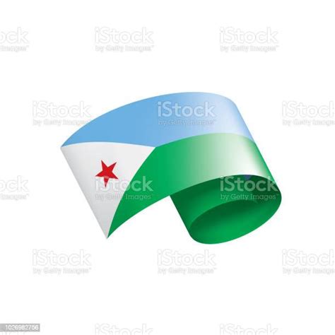 지부티 플래그 흰색 배경 벡터 일러스트 레이 션 0명에 대한 스톡 벡터 아트 및 기타 이미지 0명 3차원 형태 기 Istock