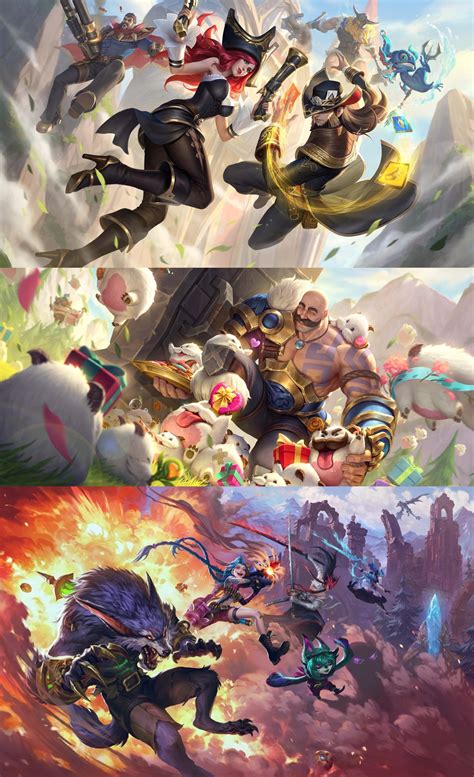 Champions Featured In Promotional Art For Wild Rift 📸 Rloreofleague