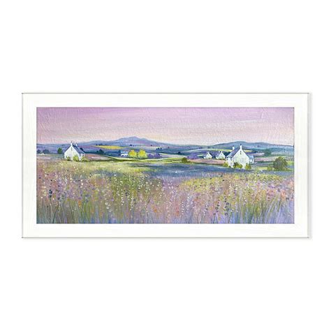 Evening Fields Framed Print Dunelm