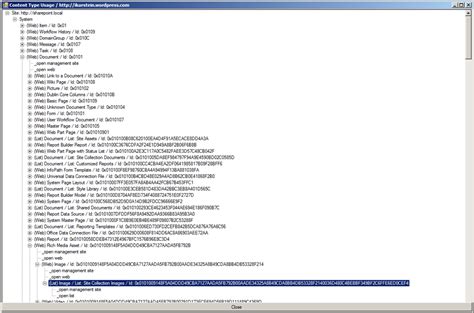 Powershell Tool To Enumerate The Content Type Usage In Sharepoint 2010 Ingo Karsteins Blog