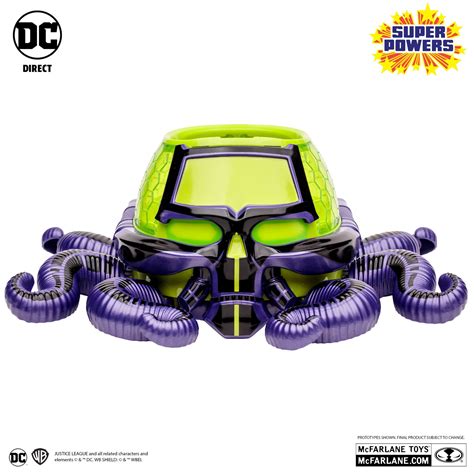 McFarlane Toys Debuts Exclusive Gold Label Brainiac W Skull Ship Set