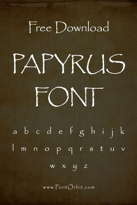 papyrus font free calligraphy fonts free font generator font generator