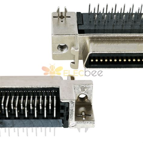 Scsi Connector 26pin Cn Type Right Angled Female Dip Type Pcb Mount