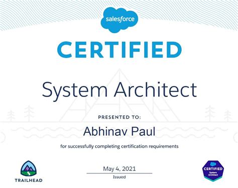 Abhinav Paul On Linkedin Systemarchitect Salesforcecertified Trailhead Trailblazers… 22