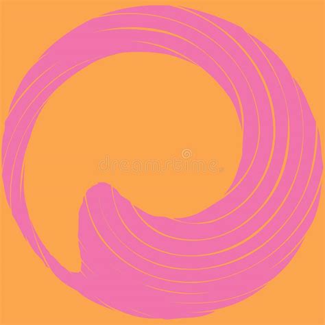Circular Spiral Swirl Twirl Design Element Concentric Radial And Radiating Burst Of Lines