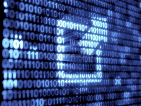 Binary Code Technology Stock Illustration Illustration Of Abstract