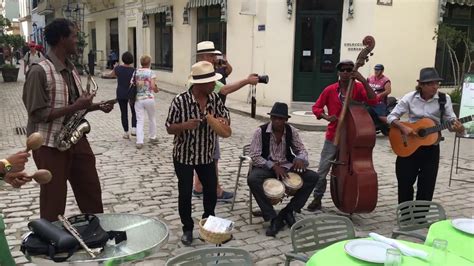 Live Salsa Music In Cuba Youtube