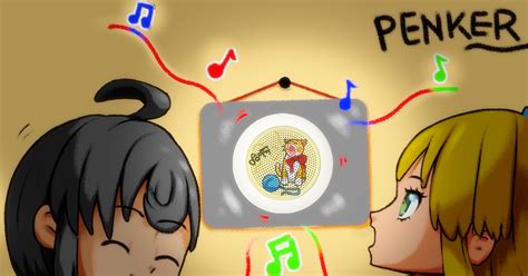 オリキャラ 『 オレンジの日常 ‧ 携帯用ブルートゥーススピーカー ‧ 広 Ljs1988twのイラスト Pixiv