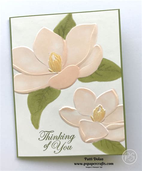 Sketch Saturday Magnolia Thinking Of You — Ps Paper Crafts