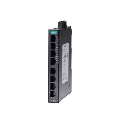 Moxa 8 Port Smart Industrial Ethernet Switch Ethernet Ip Profinet And Modbus Tcp Support 40