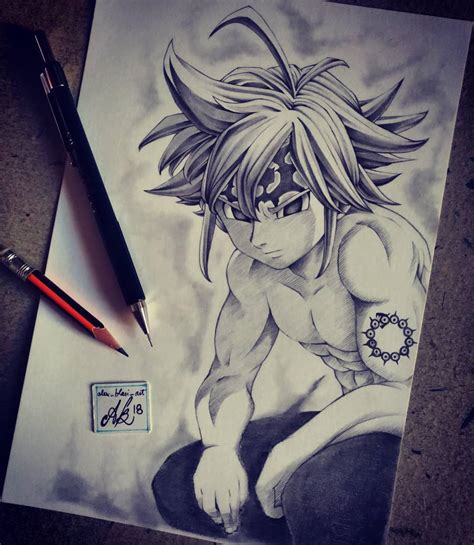 Meliodas The Legend By Alexblasiart Rnanatsunotaizai