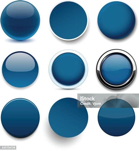원형 다크 블루 아이콘 곡선에 대한 스톡 벡터 아트 및 기타 이미지 곡선 공란 금속 Istock