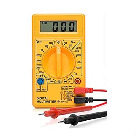Unity LCD Display Digital Multimeter Implemental