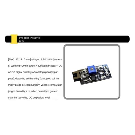 Soil Moisture Humidity Sensor Detector Module Daraz Pk