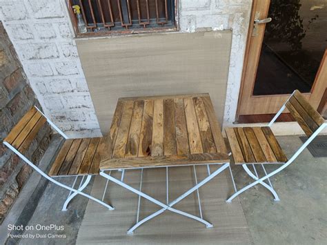 Iron Cafe Table Chair Set At ₹ 9500 Set Cafe Table And Chair In