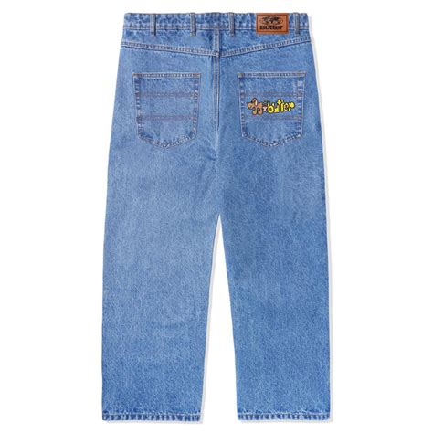 Butter Goods Pooch Denim Jeans In Washed Indigo Buy Now