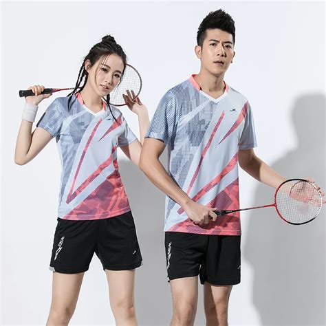 New Badminton Wear Sets Men Women Sports Badminton Clothes Tennis