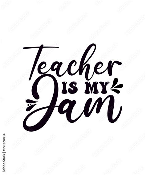 Teacher Svg Bundle Teacher Svg Back To School Svg Teacher Life Svg
