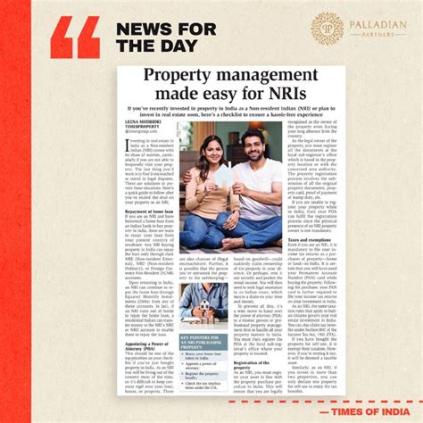 How To Be A Nri Investor In Mumbai Palladian Partners Advisory Pvt