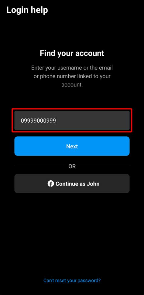 How To Reset A Forgotten Instagram Password
