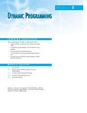 Mod Dynamic Programming Pdf Module Dynamic Programming Learning