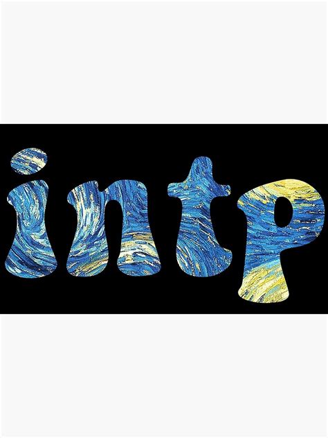 Intpintp Quotes Poster For Sale By Dreamerpandaa Redbubble