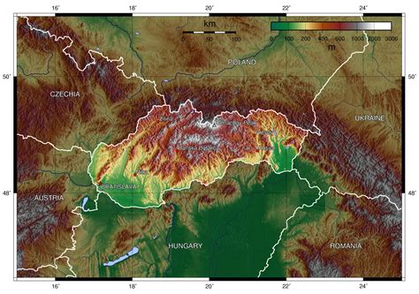 Maps Of Slovakia Map Library Maps Of The World