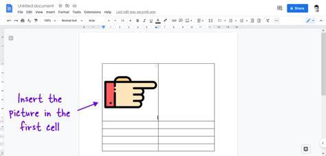 Using A Picture As A Bullet Point In Google Docs