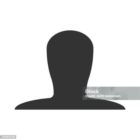 인간의 머리 모양 벡터 아이콘입니다 인물 프로필 실루엣 사인 익명 의 얼굴 사용자 기호입니다 아바타 세로 로고 클립 아트 일러스트레이션 0명에 대한 스톡 벡터 아트 및 기타