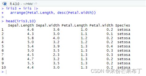 R语言 Tidyverse系列学习笔记（系列1）基础功能的代码实现tidyverse笔记 Csdn博客
