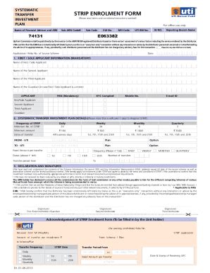 Fillable Online Uti Strip Form Pdf Fill And Sign Printable Template