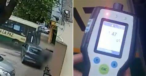 Video Un Colectivero Que Manejaba Borracho Chocó Contra Un Auto Y Mató