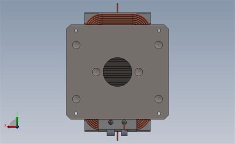 微波炉用r类变压器 solidworks 2018 模型图纸下载 懒石网