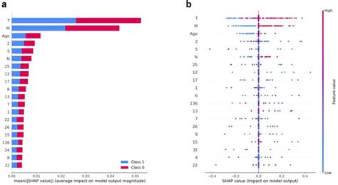 SHAP Values Of Individual Features Of Image Clinical Model Applied To Download Scientific