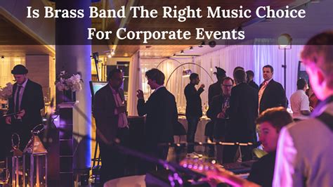 Brass Band Is The Best Choice To Wedding Bands For Hire By Brown Bag
