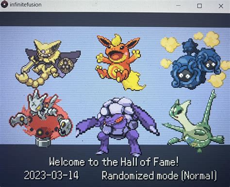 First Randomizer Nuzlocke Complete R Pokemoninfinitefusion