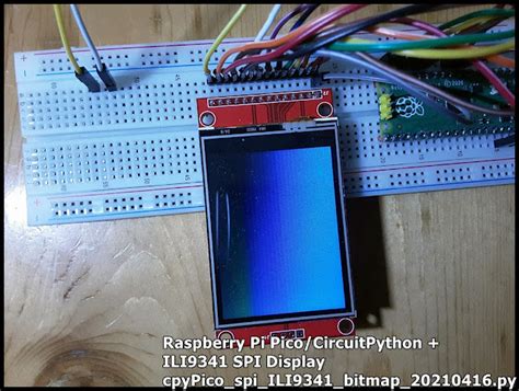 Hello Raspberry Pi Raspberry Pi Picocircuitpython Ili9341 Spi Display With Touch