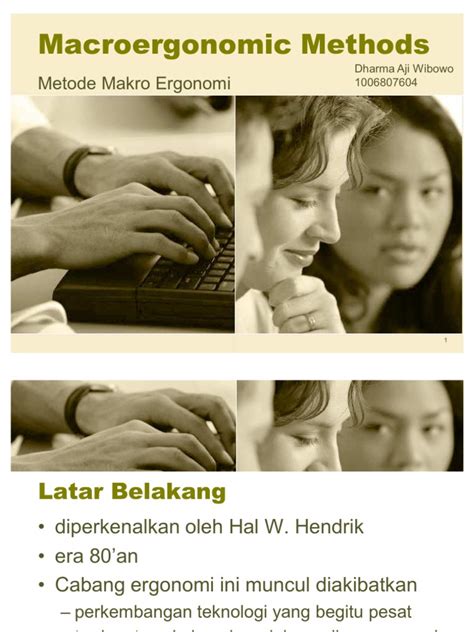 Macro Ergonomic Methods Pdf