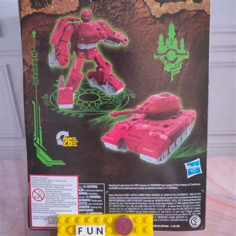 Promo Transformers Warpath Kingdom War For Cybertron Deluxe Class